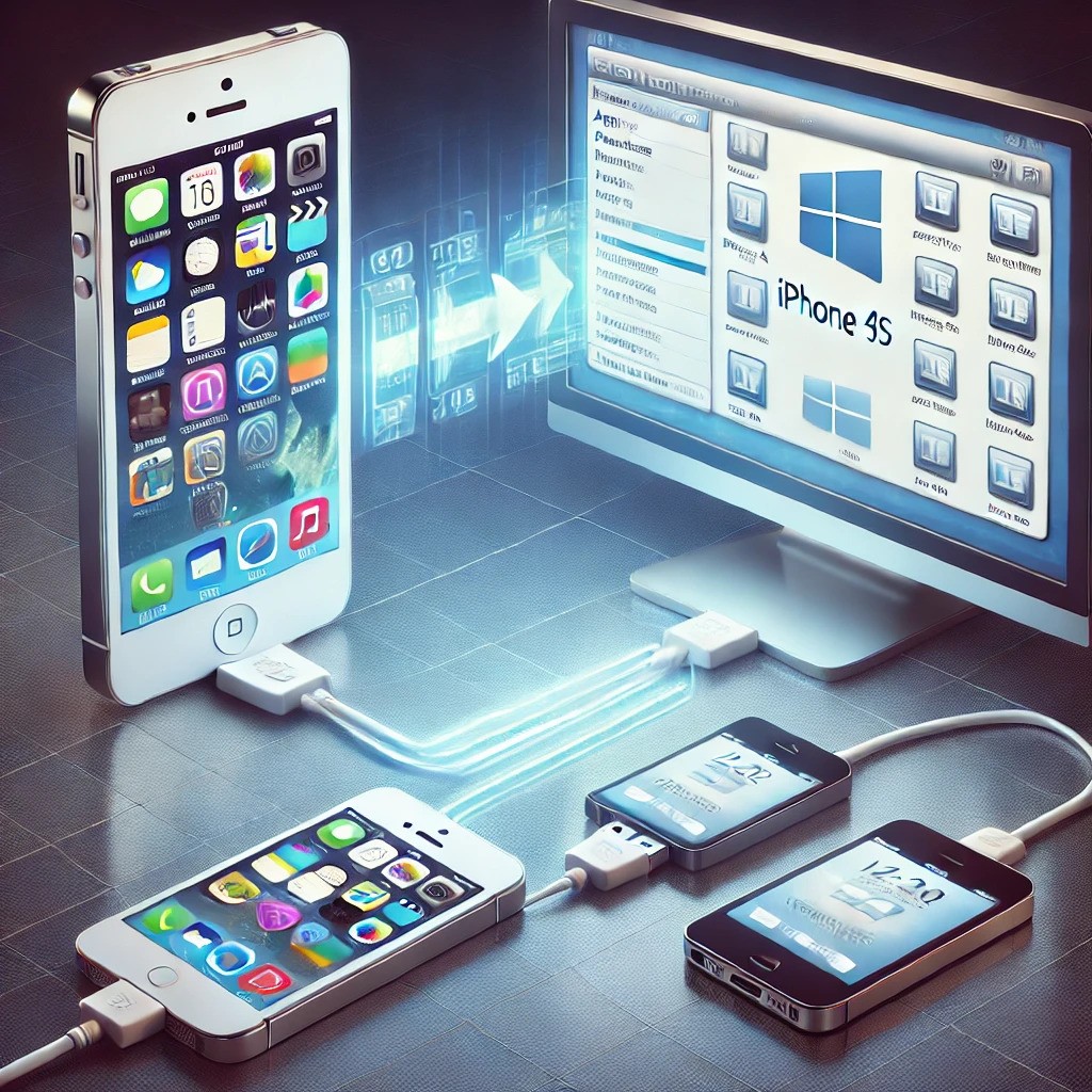 Transferring Apps (purchases) from iPhone 4s to 5s on a Windows PC ...