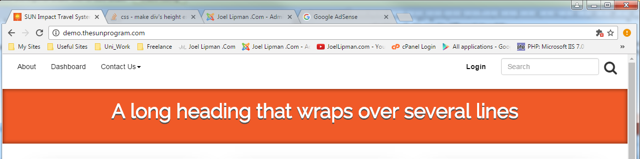 Change Div Height To Fit Content Joel Lipman Com