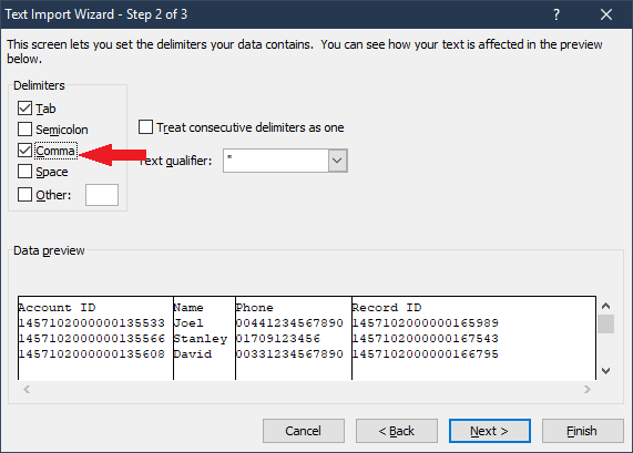 MS Excel Open CSV With Long Numbers Joel Lipman Com